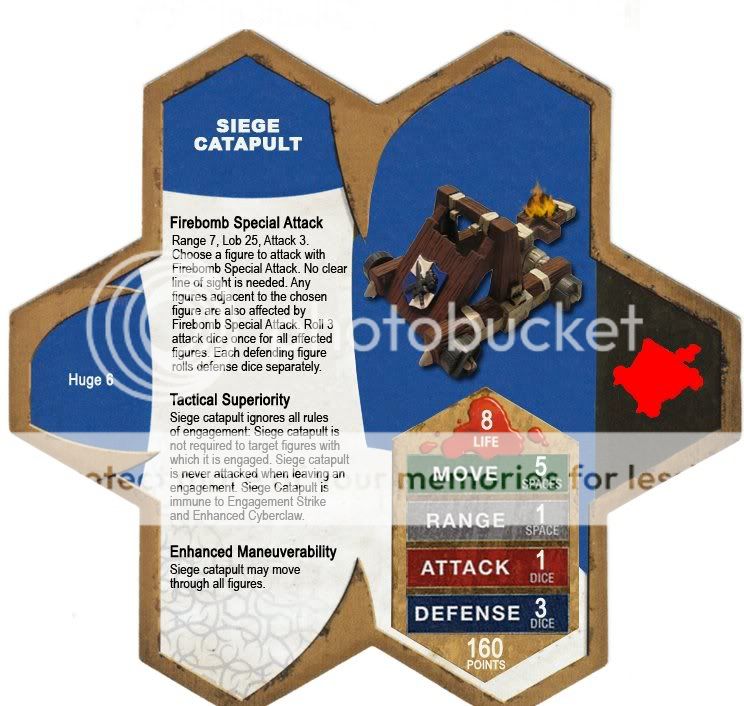 Custom siege catapult and tower...point cost and feedback? | Heroscapers