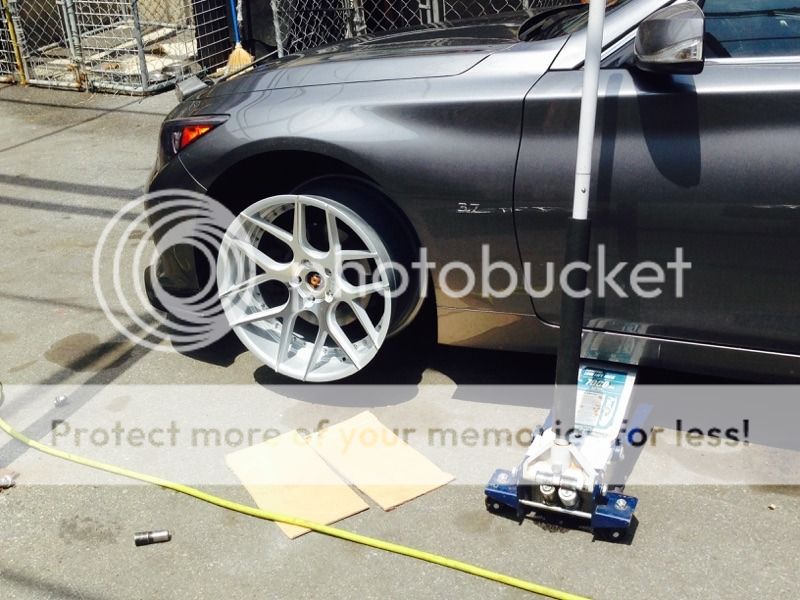 First Q50 on sqare 20x11" Rennen CSL4's | Infiniti Q50 Forum