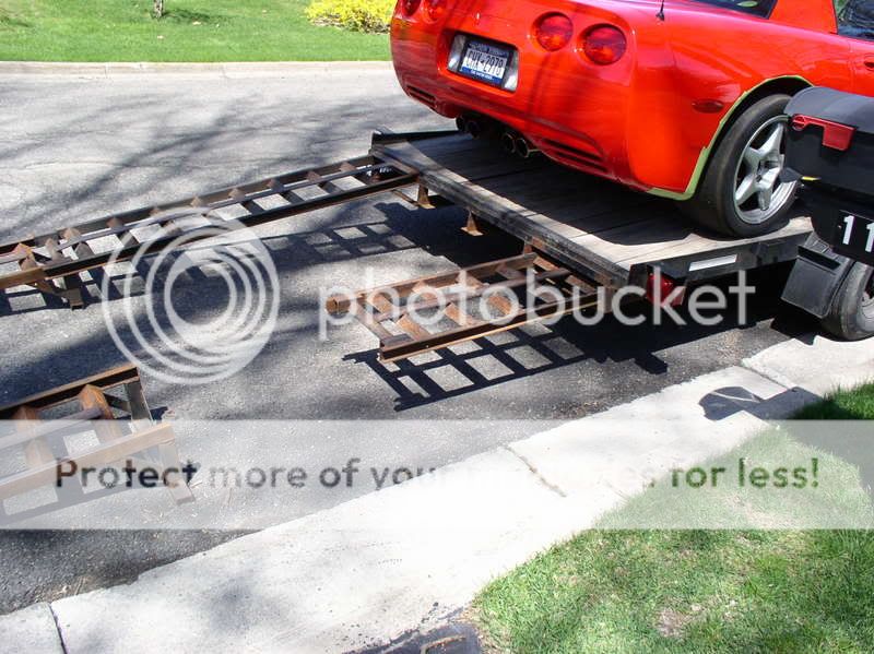 Building a ramp for a ramp for C6 to go on a trailer??? - CorvetteForum ...