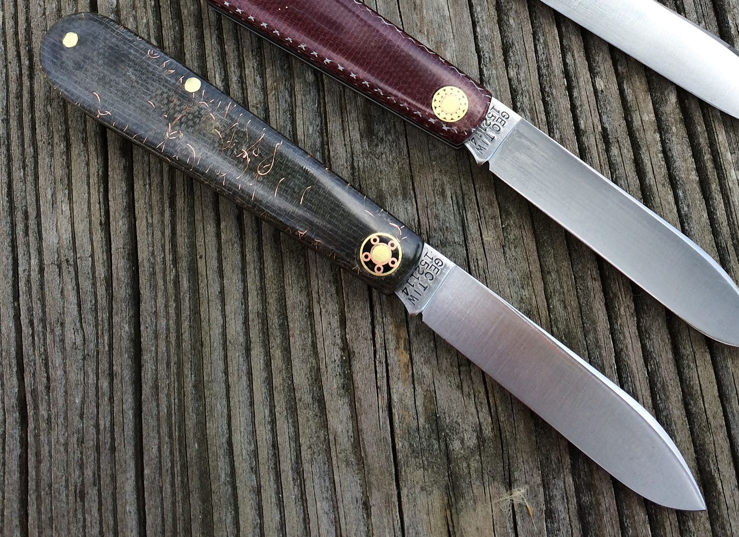 Modified GEC #15- Shadow pattern with G10 liners and composite scales ...