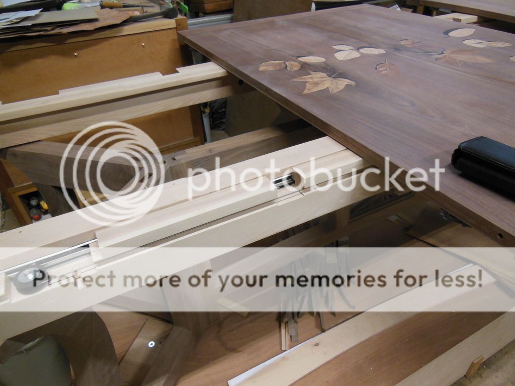 Dining table extension slides | LumberJocks Woodworking Forum