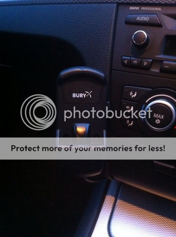 Bury phone system fitted to my 1er - needs a cradle? | Baby BMW Forum