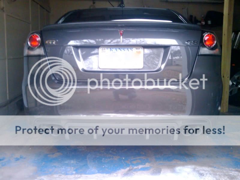 GXP diffuser with satin black lower reflectors | Pontiac G8 Forum