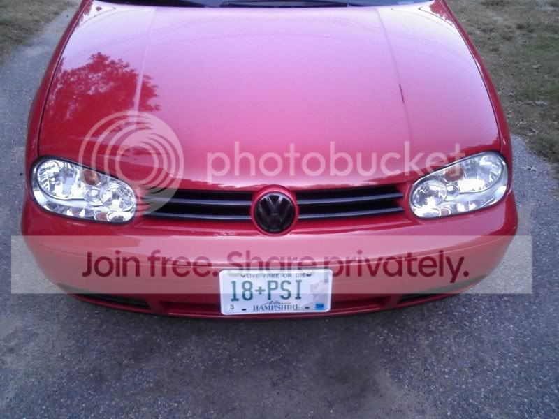 my version of the red stripe | VW Vortex - Volkswagen Forum